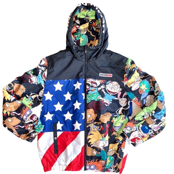 Members Only | Jackets & Coats | Members Only Nickelodeon Rugrats Print ...